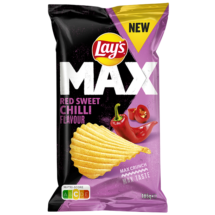 Lay's MAX Red Sweet Chili | Lays Benelux